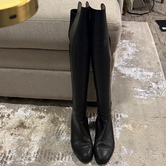 Miss Albright | Shoes | Miss Albright Black Over The Knee Boots | Poshmark